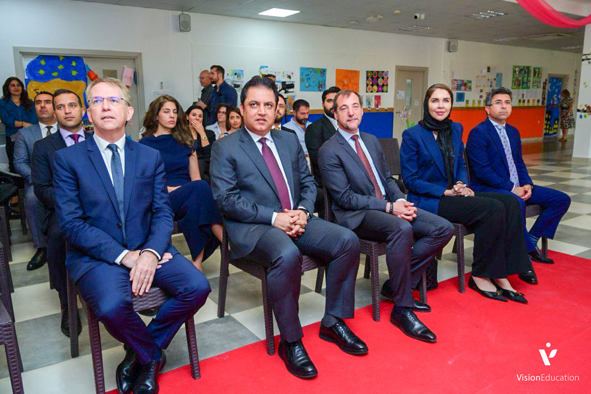 French Ambassador Commends Vision Education's Support for Danielle Mitterrand School of Erbil ...